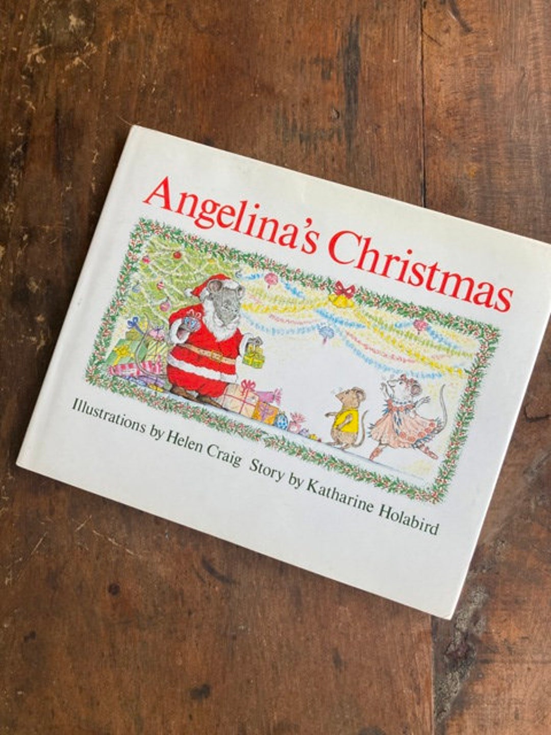 Angelina's Christmas Illustrated by Helen Craig Story by Katherine ...