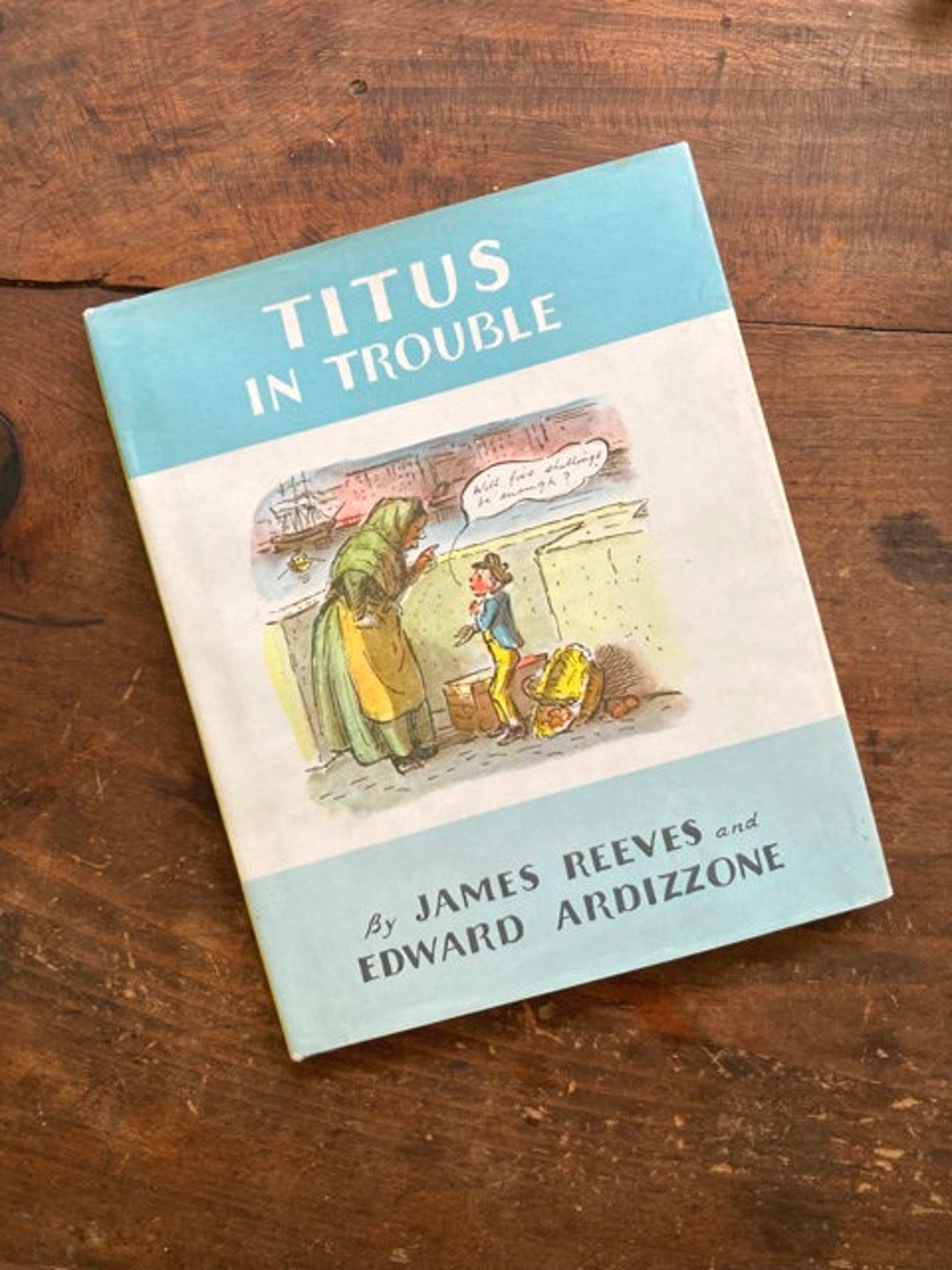 Titus in Trouble by James Reeves and Edward Ardizzone Children's ...