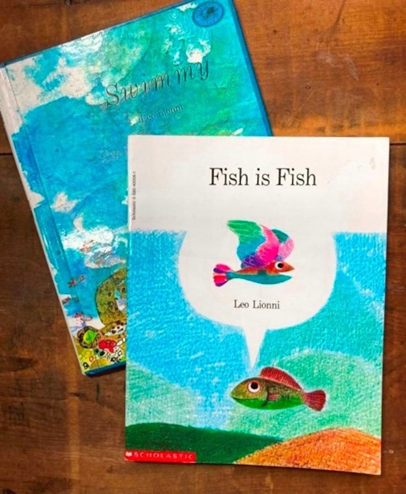 Swimmy & Fish is Fish by Leo Lionni Children's Picture - Etsy