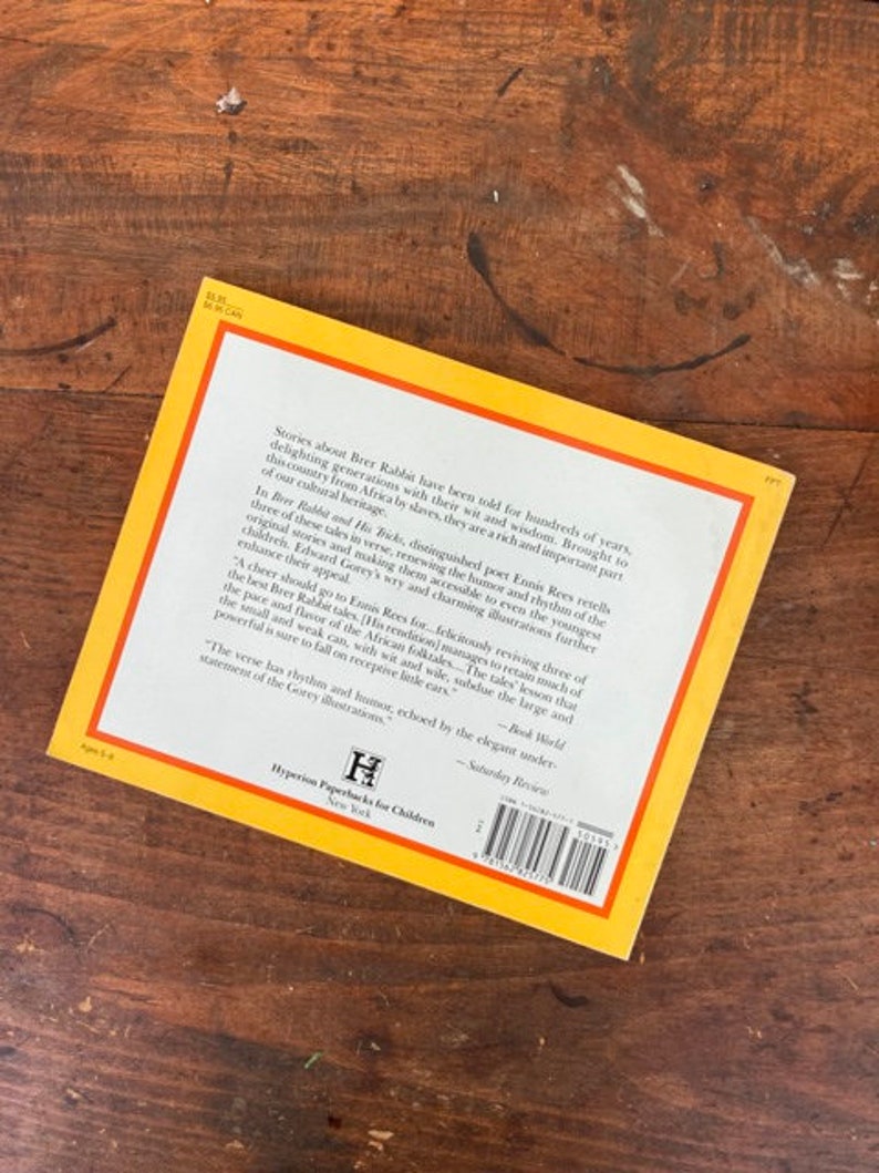 Brer Rabbit and His Tricks by Ennis Rees Illustrations by | Etsy