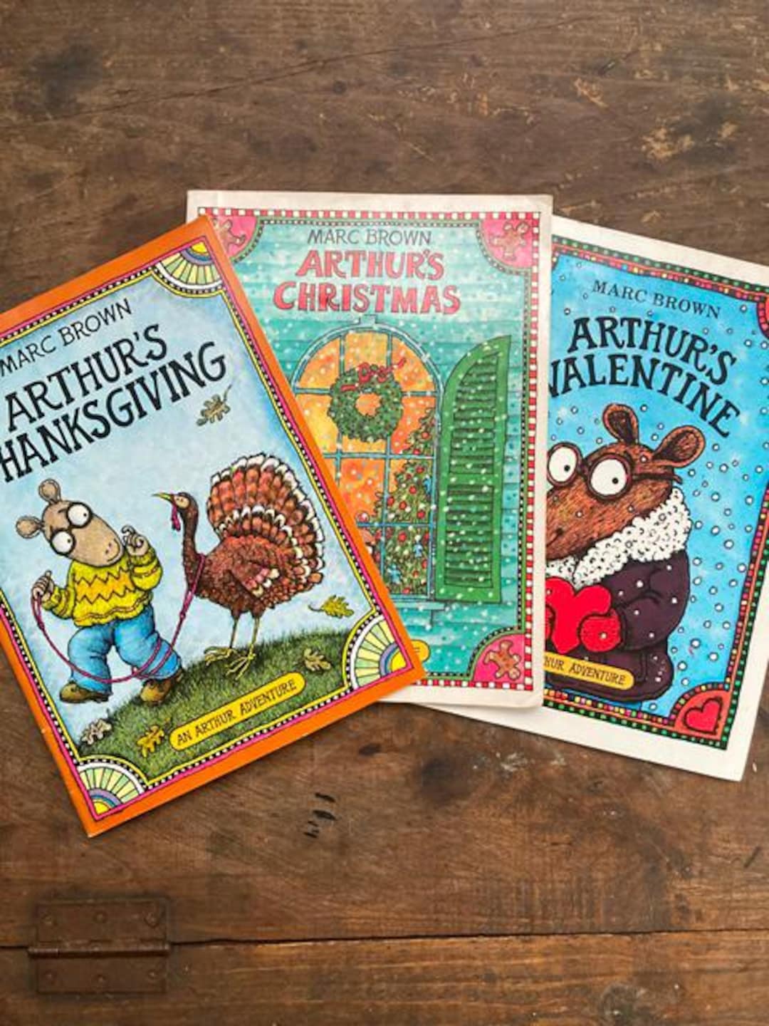 Arthur's Thanksgiving, Arthur's Christmas & Arthur's Valentine by Marc ...