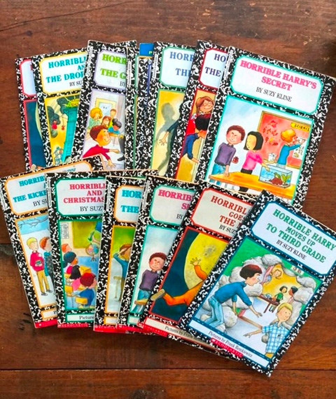 Horrible Harry by Suzie Kline Your Choice of Title Early Chapter Books ...