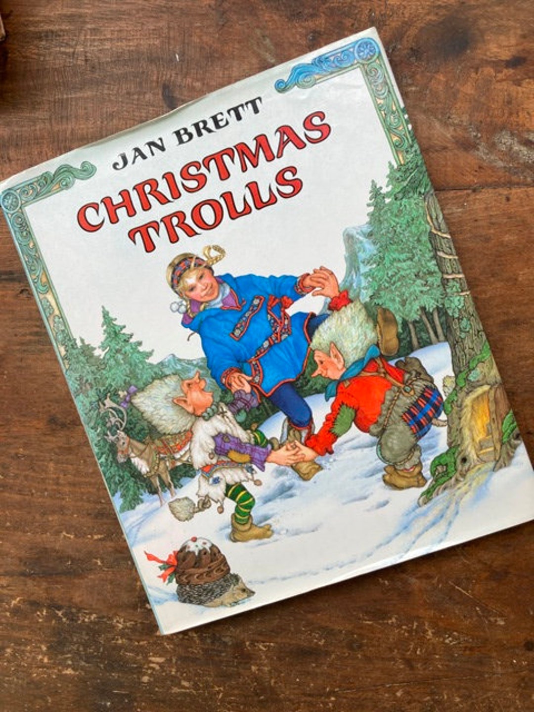 Christmas Trolls by Jan Brett Holiday Picture Book Hardcover With Dust ...