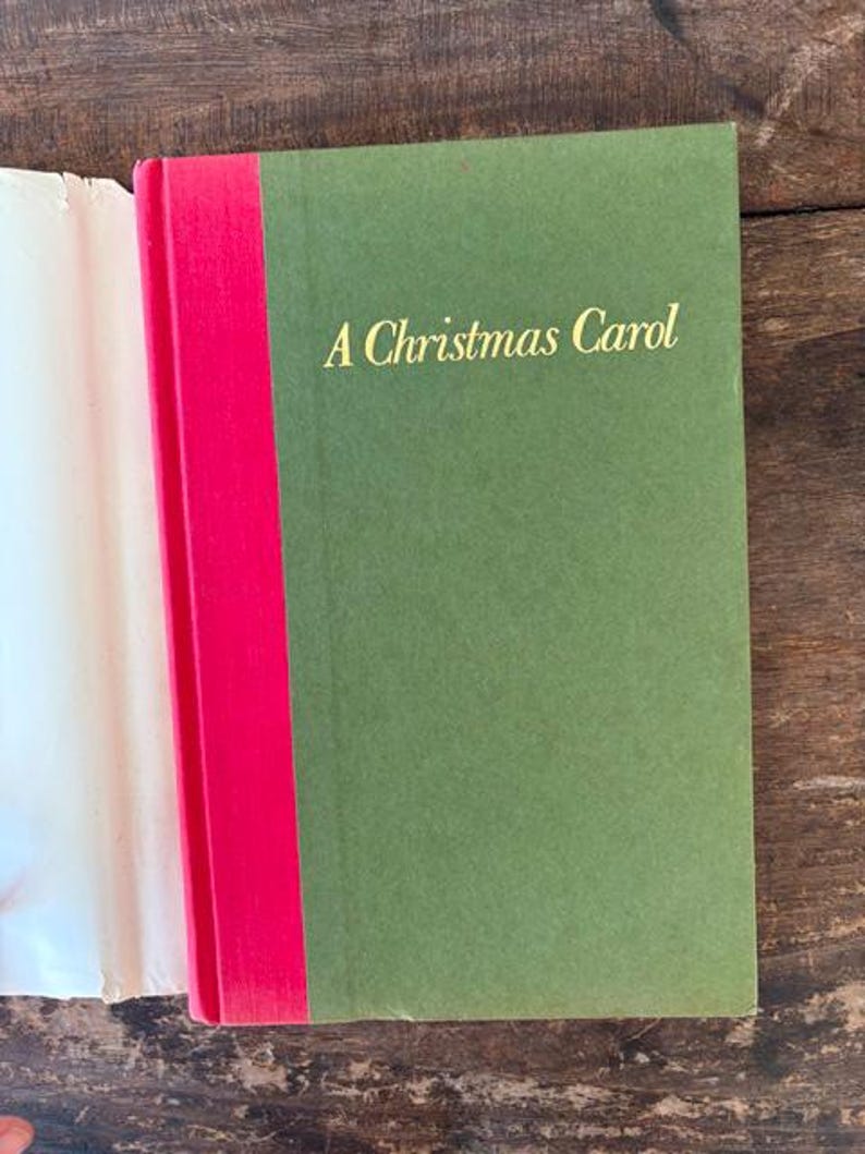 Vintage A Christmas Carol by Charles Dickens Hardcover, Trina Schart ...