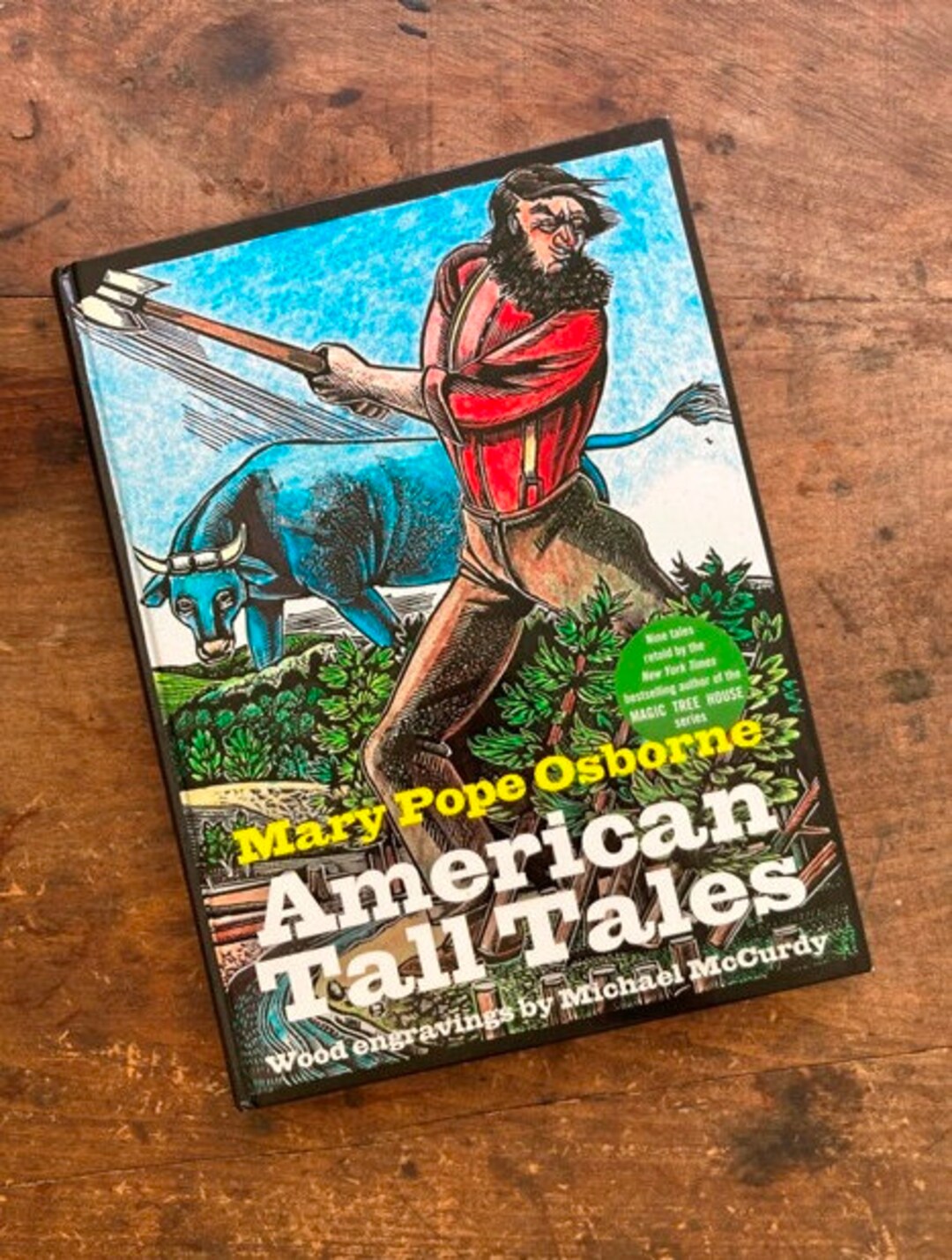 American Tall Tales by Mary Pope Osborne Wood Engravings by Michael ...