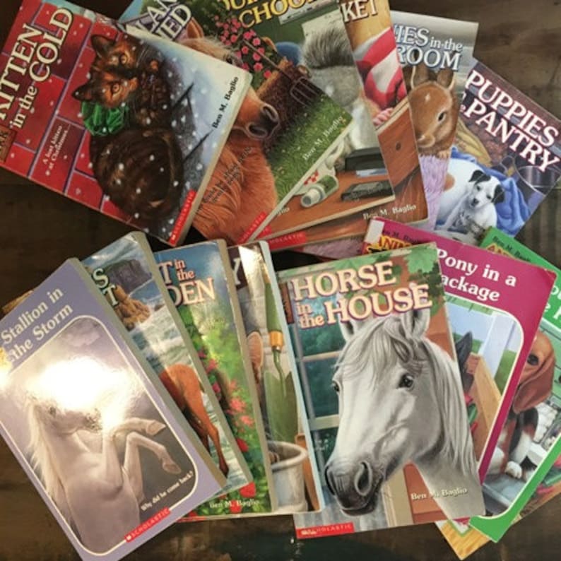 Animal Ark Book Series by Ben M Baglio Puppies in the Pantry - Etsy