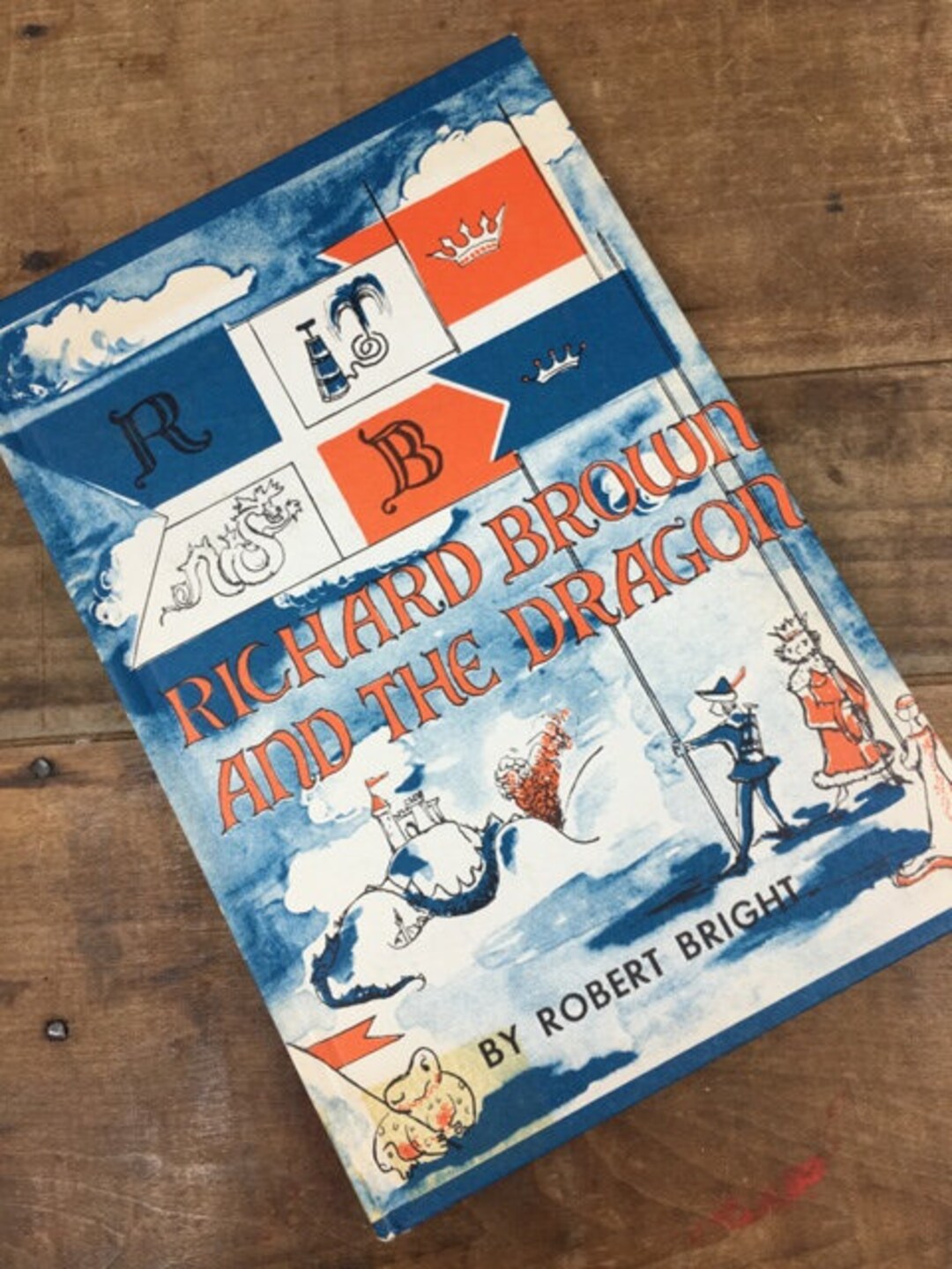 Richard Brown and the Dragon by Robert Bright Preteen Fiction - Etsy