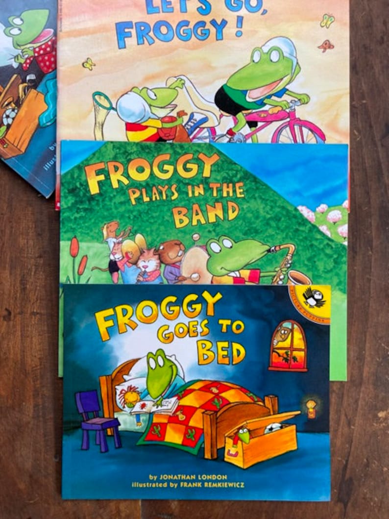 The Froggy Books by Jonathan London and Frank Remkiewicz - Etsy