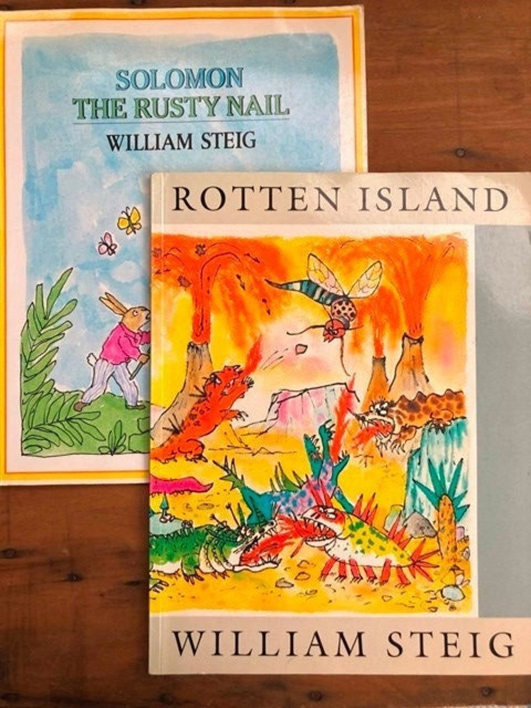Solomon the Rusty Nail & Rotten Island by William Steig - Etsy