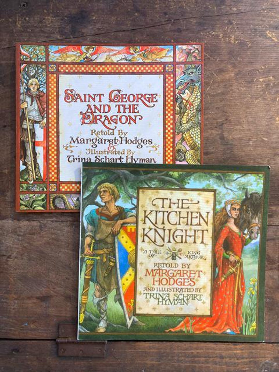 Saint George and the Dragon & the Kitchen Knight Retold by Margaret ...
