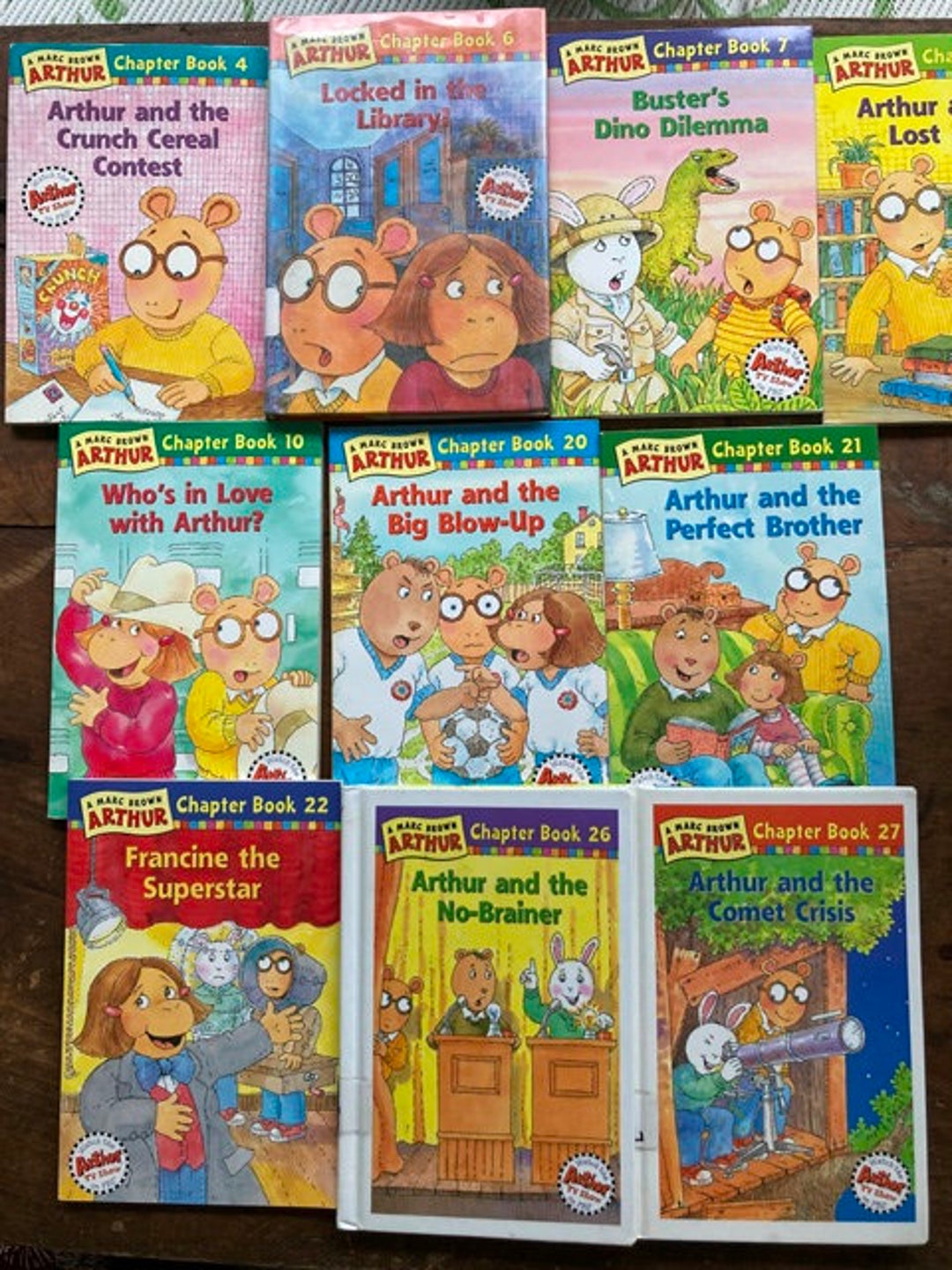 Arthur Books by Marc Brown Early Chapter Books Arthur and the Crunch ...