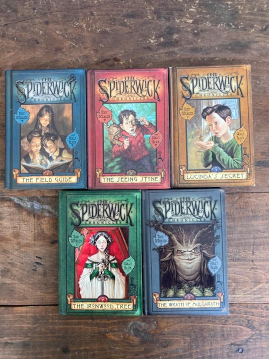 The Spiderwick Chronicles Tony Diterlizzi & Holly Black Books 1-5 Field ...
