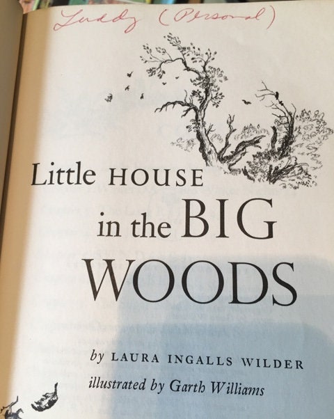 Little House in the Big Woods by Laura Ingalls Wilder Garth | Etsy