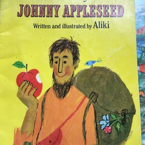 Aliki Paperback Book Lot: Johnny Appleseed, Dinosaurs, Aquarium - Etsy