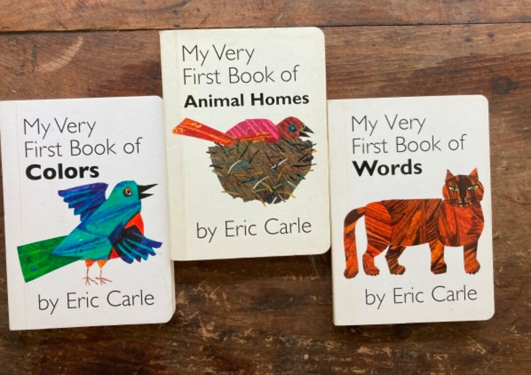 My Very First Book of Animal Homes Words & Colors by Eric Carle Board ...