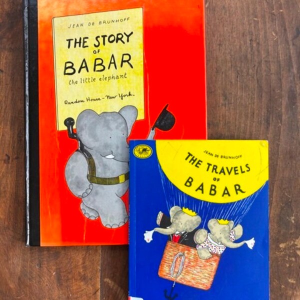 The Story of Babar - Etsy