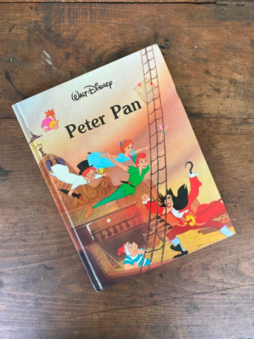 Walt Disney's Peter Pan Oversized Book Disney Classic Series - Etsy