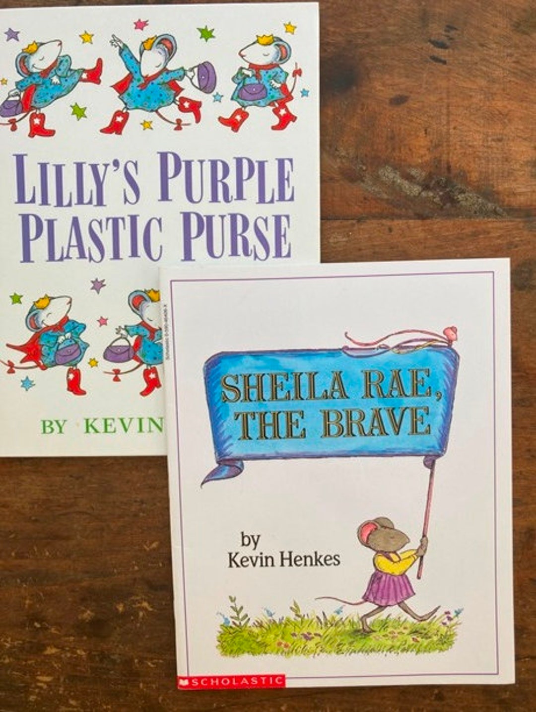 Lilly's Purple Plastic Purse & Shelia Rae the Brave by Kevin Henkes ...