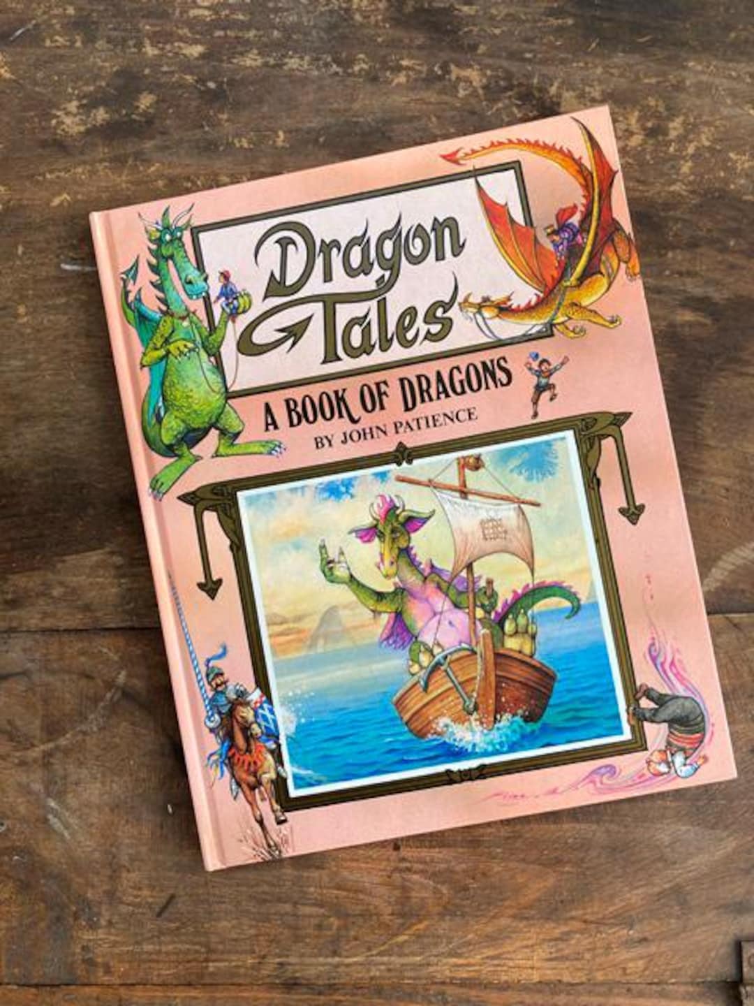 Dragon Tales A Book of Dragons by John Patience Happy Endings Fairy ...