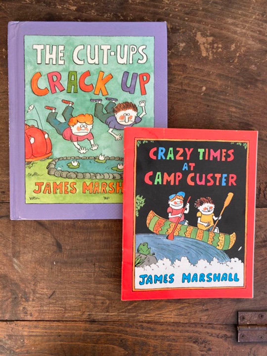 James Marshall's 'the Cut-ups' & 'crazy Times at Camp Custer' Children ...