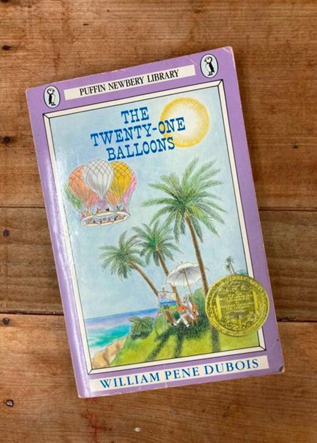 The Twenty One Balloon William Pene Du Bois Young Adult Fiction Newbery ...