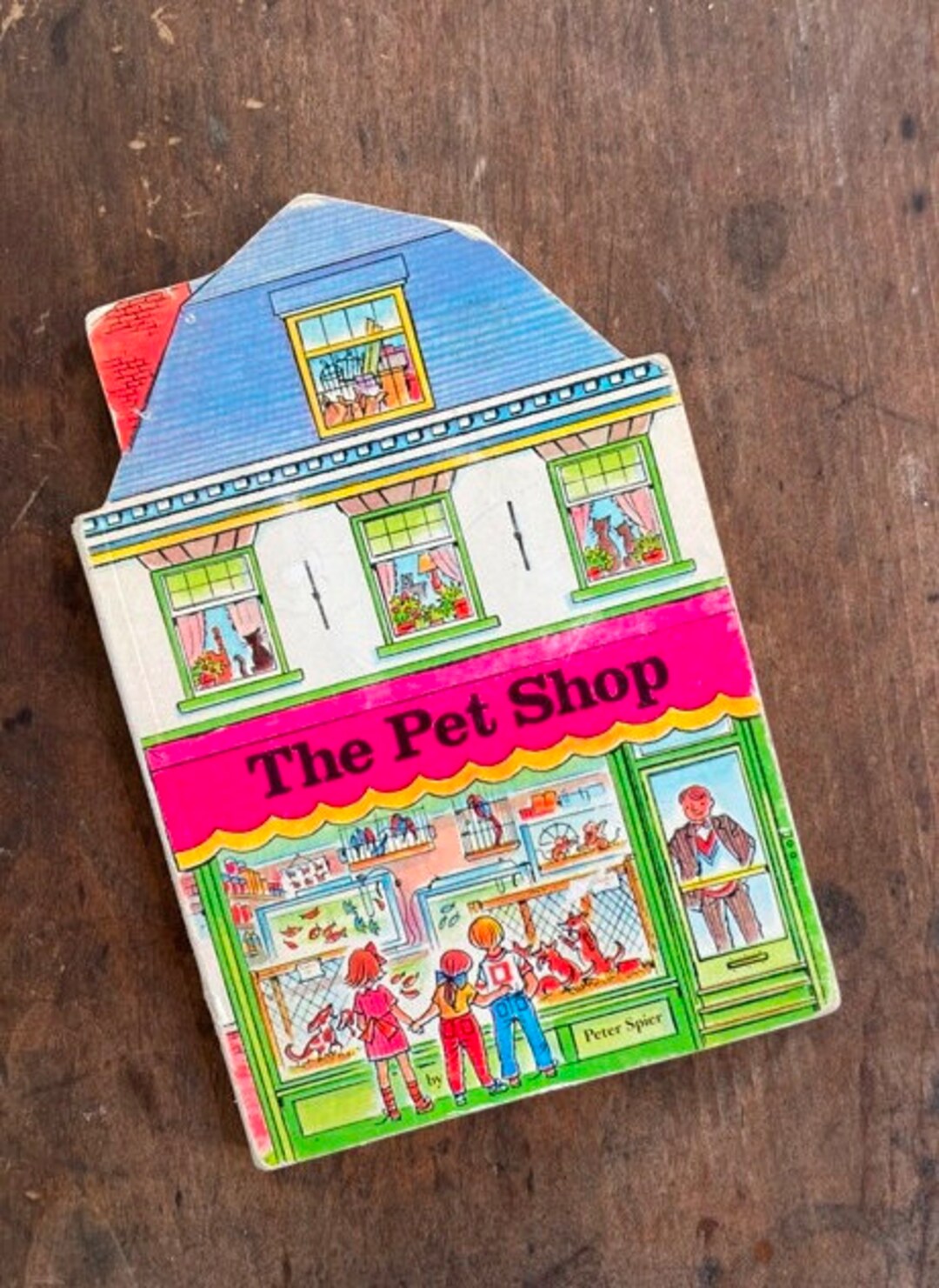 The Pet Shop by Peter Spier Vintage Children's Board Book Part of Peter ...