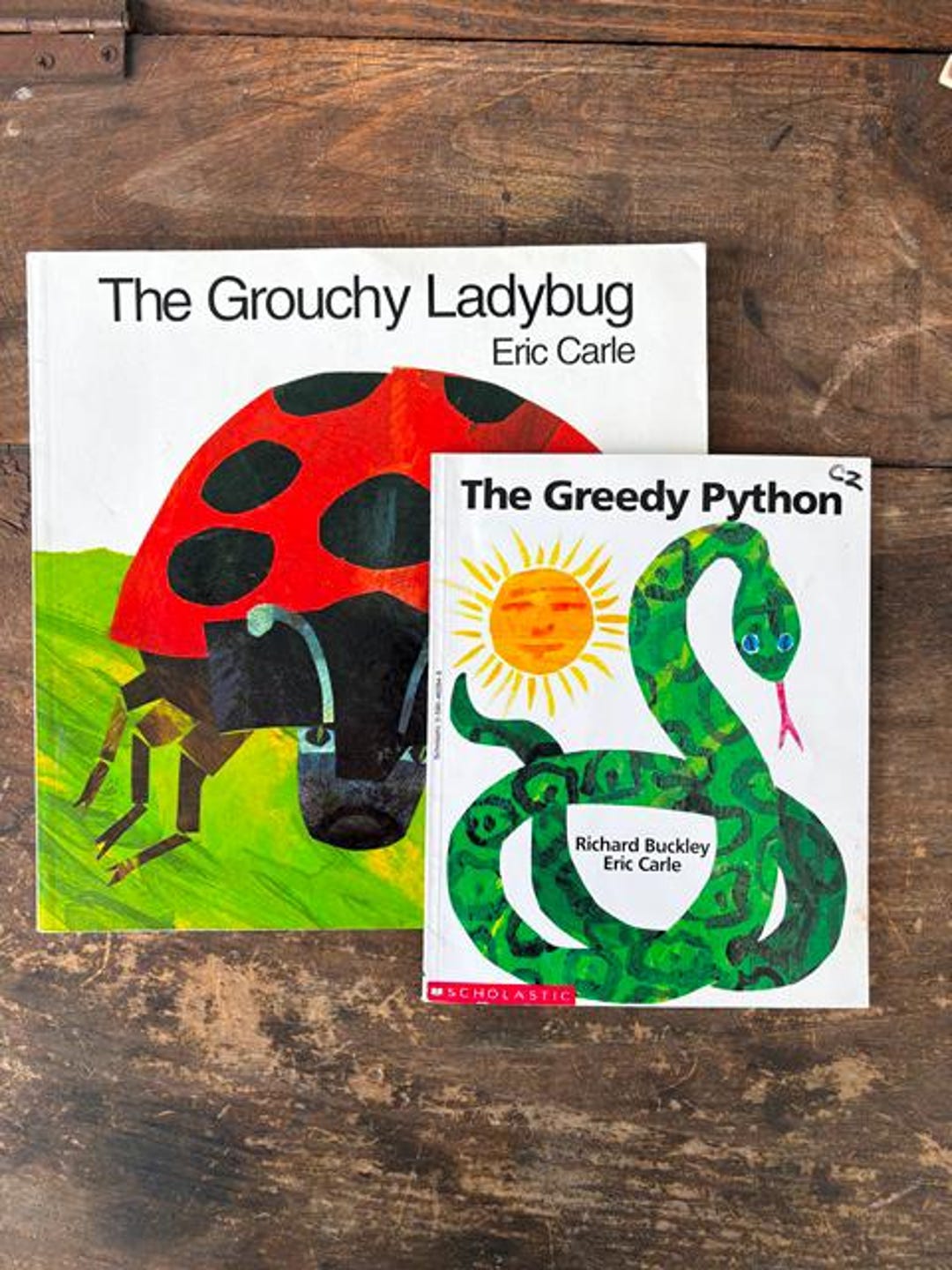 The Grouchy Ladybug & the Greedy Python by Eric Carle Richard Buckley ...