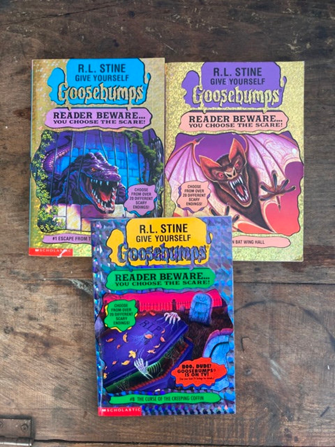 R L Stine Give Yourself Goosebumps Reader Beware You Choose the Scare ...