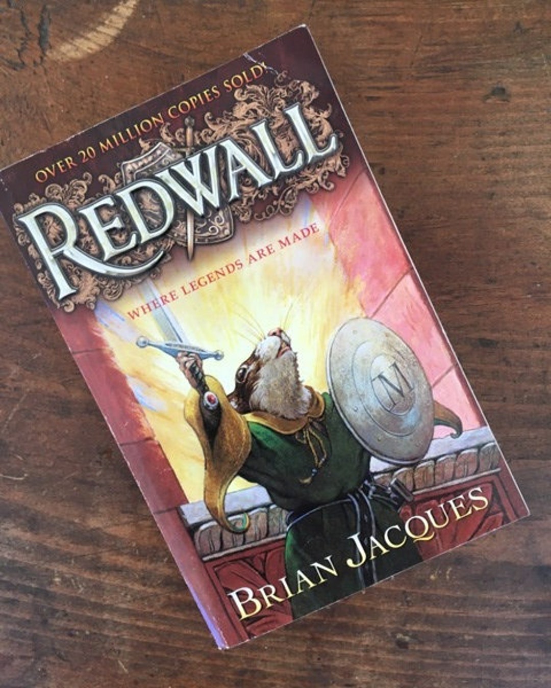 Redwall by Brian Jacques OVERSIZED Volume Young Adult Fantasy Fiction Book One in the Series - Etsy