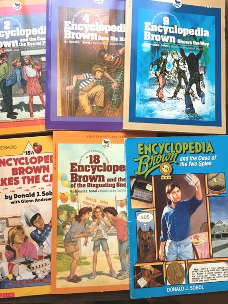 Encyclopedia Brown Case of the Secret Pitch Gets His Man Takes - Etsy