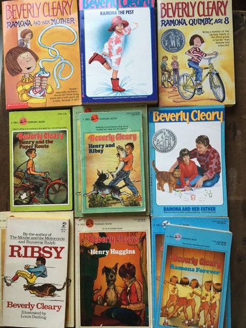 Henry Huggins Ribsy Paper Route Ramona Quimby Beverly Cleary | Etsy