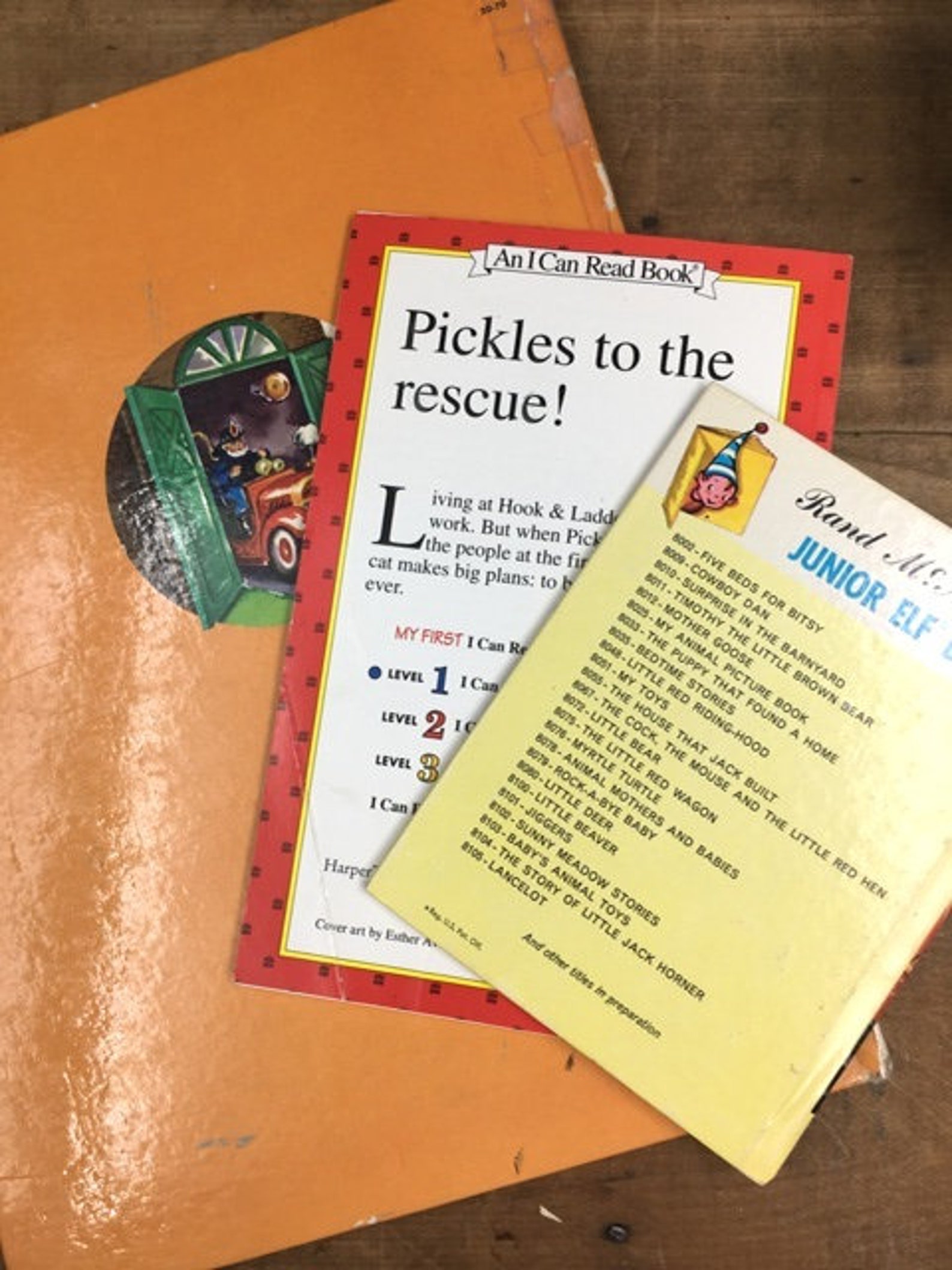 Number 9 the Little Fire Engine collectible Rand Mcnally | Etsy