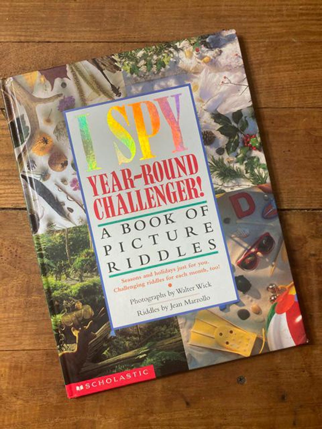 I Spy Year-round Challenger! Picture Riddles Scholastic Hunt and Find ...
