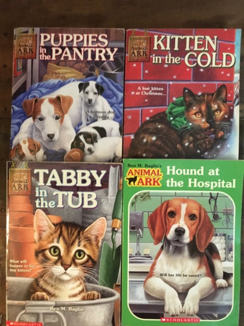 Animal Ark Book Series by Ben M Baglio Puppies in the Pantry - Etsy
