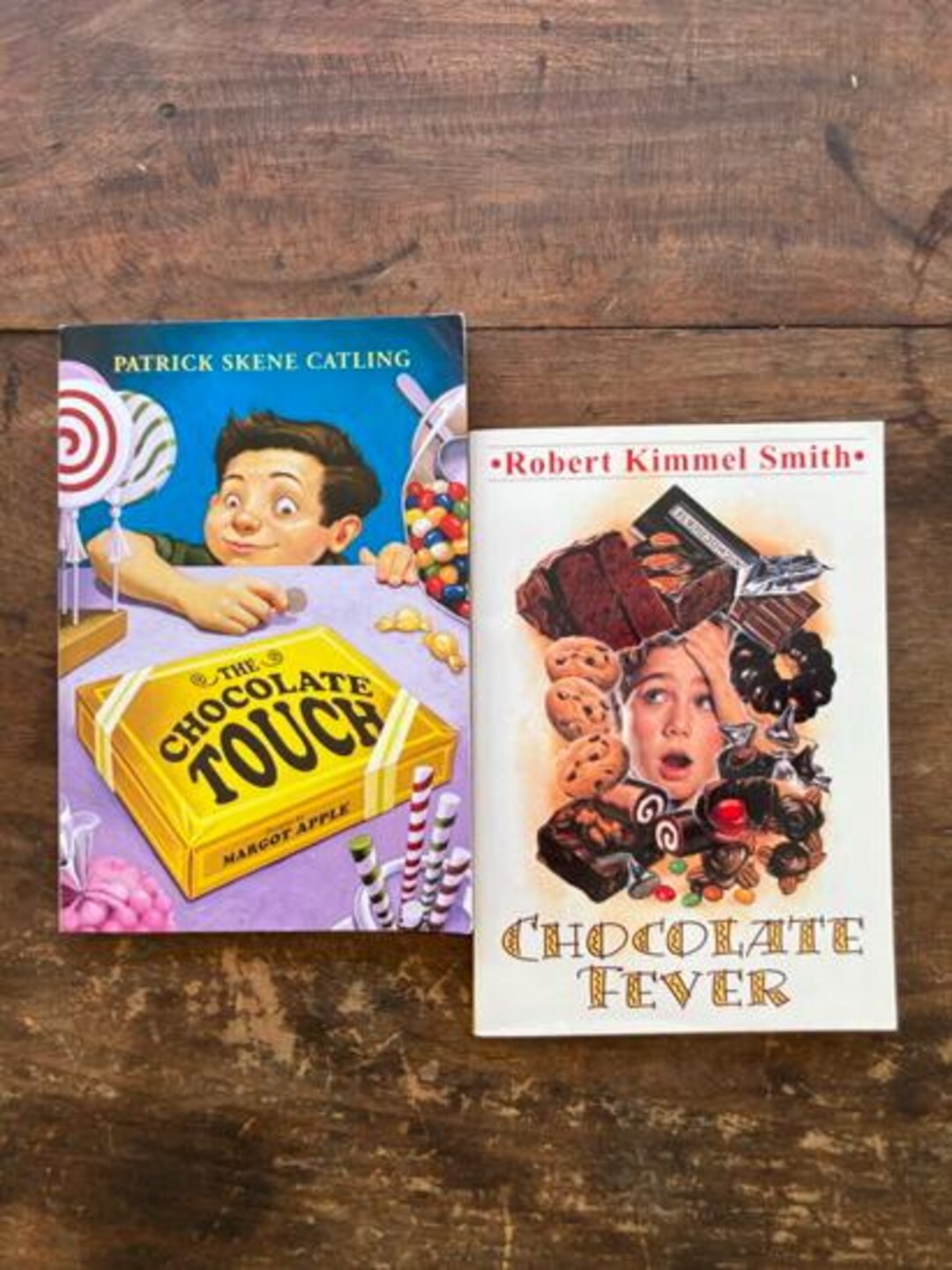 Chocolate Fever by Robert Kimmel Smith & the Chocolate Touch by Patrick ...