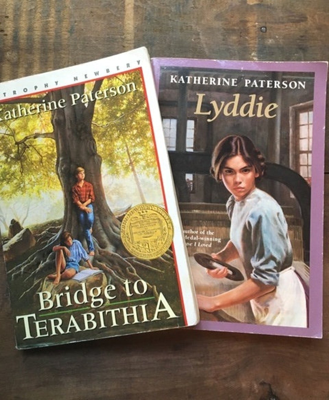 Bridge To Terabithia & Lyddie par Katherine Paterson Auteur de la ...