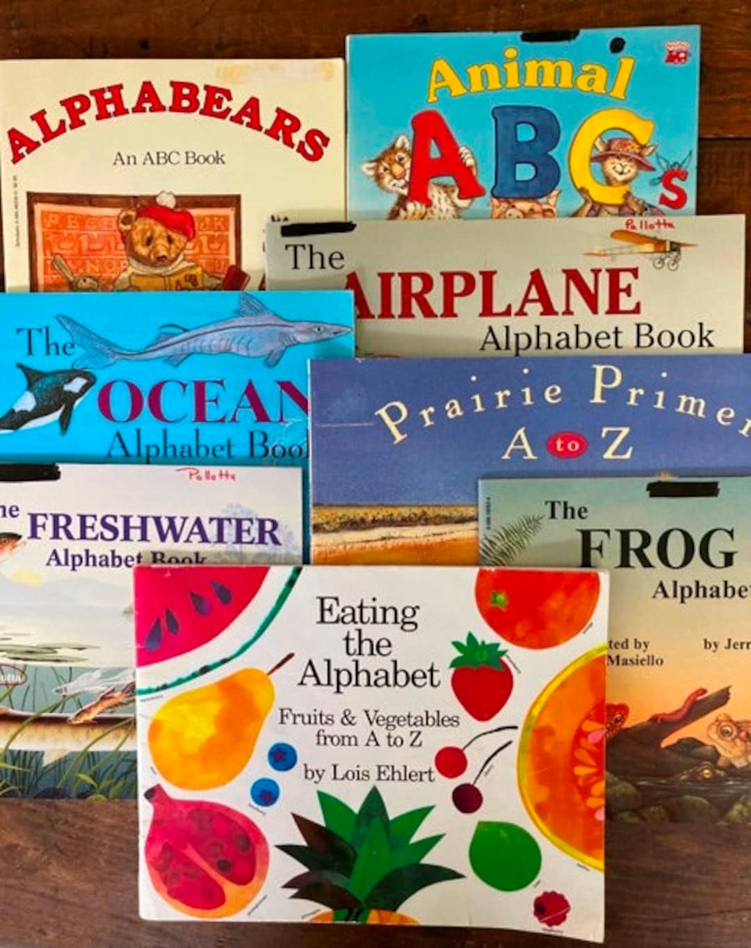 ABC Alphabet Picture Book YOUR Choice of Book Animal ABC Alphabet Eat ...