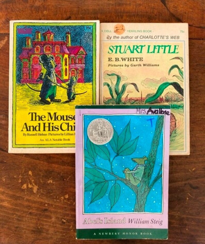 Stuart Little by E B White the Mouse and His Child by Russell - Etsy