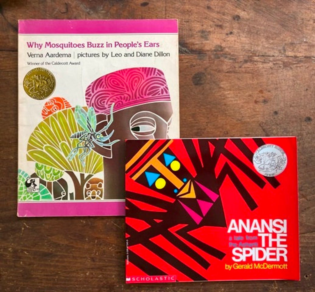 Anansi the Spider by Gerald Mcdermott & Why Mosquitoes Buzz in People's ...