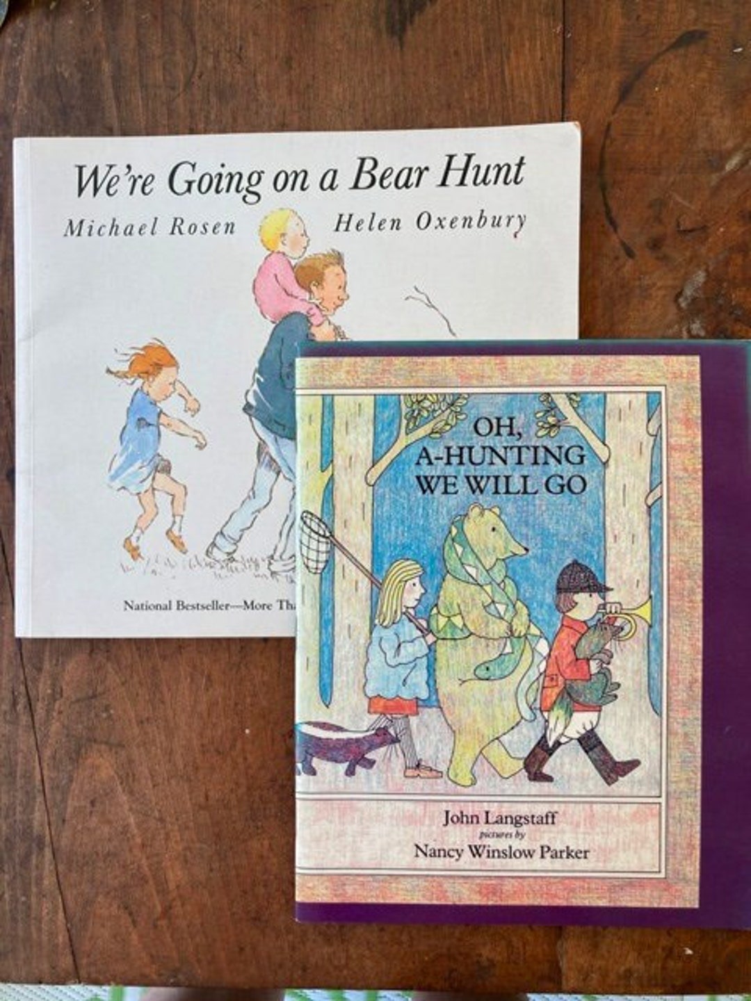 We're Going on A Bear Hunt by Michael Rosen Pictures by Helen Oxenbury ...