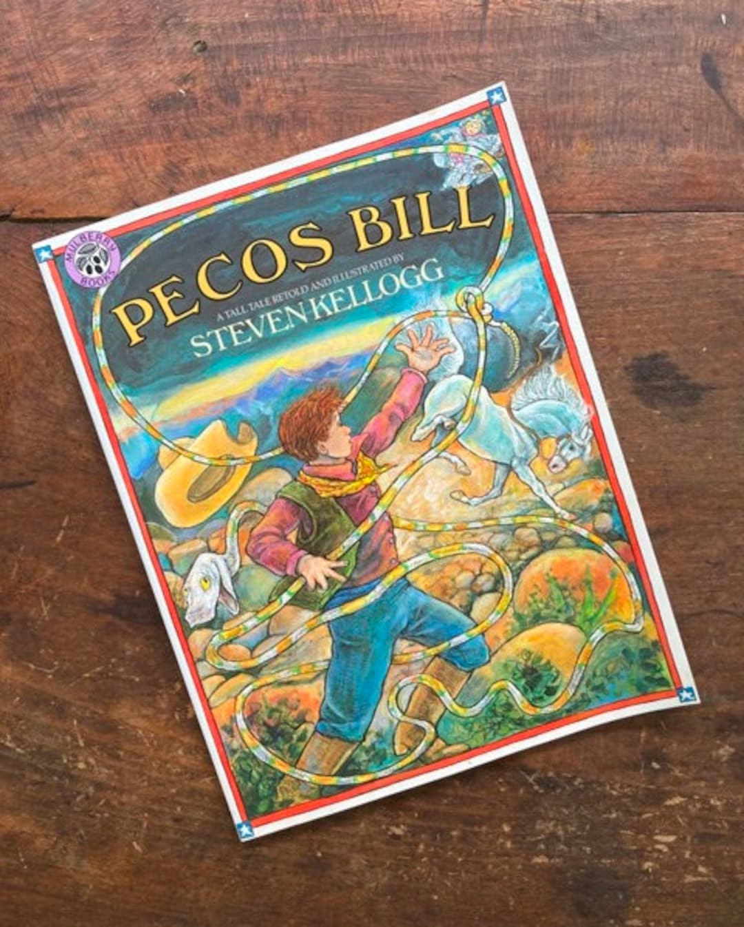 Pecos Bill A Tall Tale Retold and Illustrated by Steven Kellogg ...