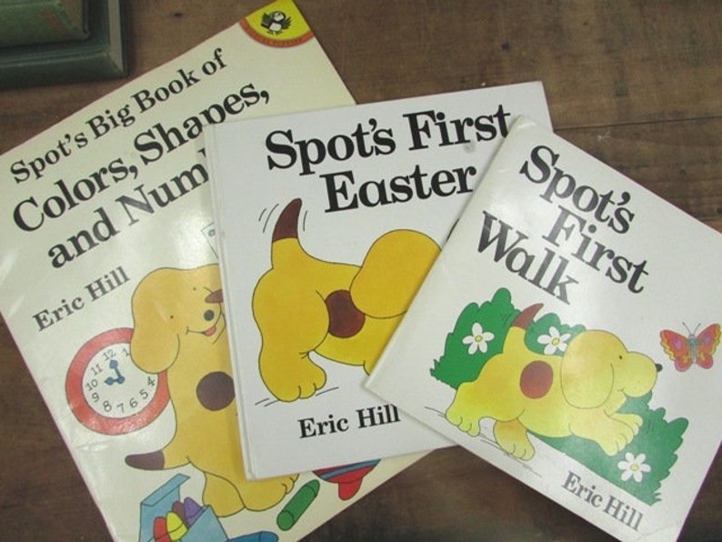 Spot's First Walk by Eric Hill Spot's First Book First - Etsy