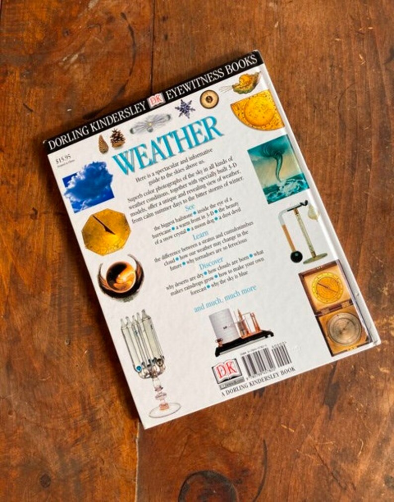Weather DK Eyewitness Books Picture Book Learn About Weather - Etsy