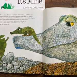 An Extraordinary Egg & It's Mine by Leo Lionni Caldecott Winning ...