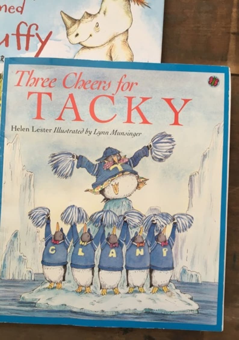 A Porcupine Named Fluffy & Three Cheers for Tacky by Helen Lester ...