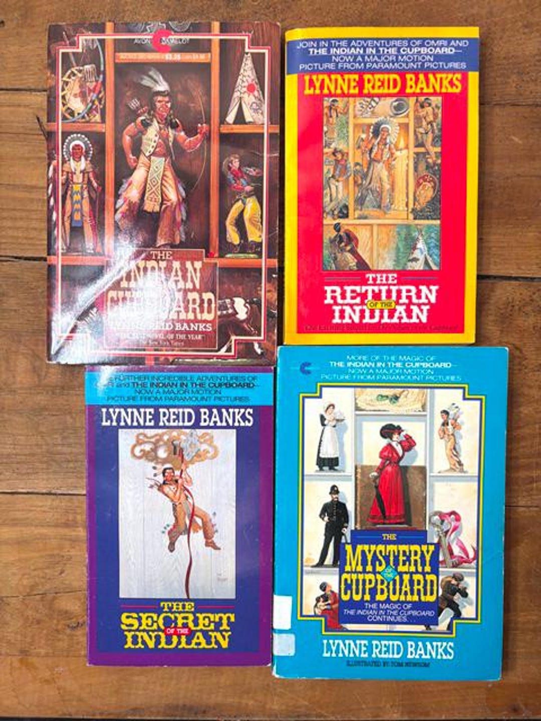 The Indian in the Cupboard Book Series by Lynne Reid Banks - Etsy