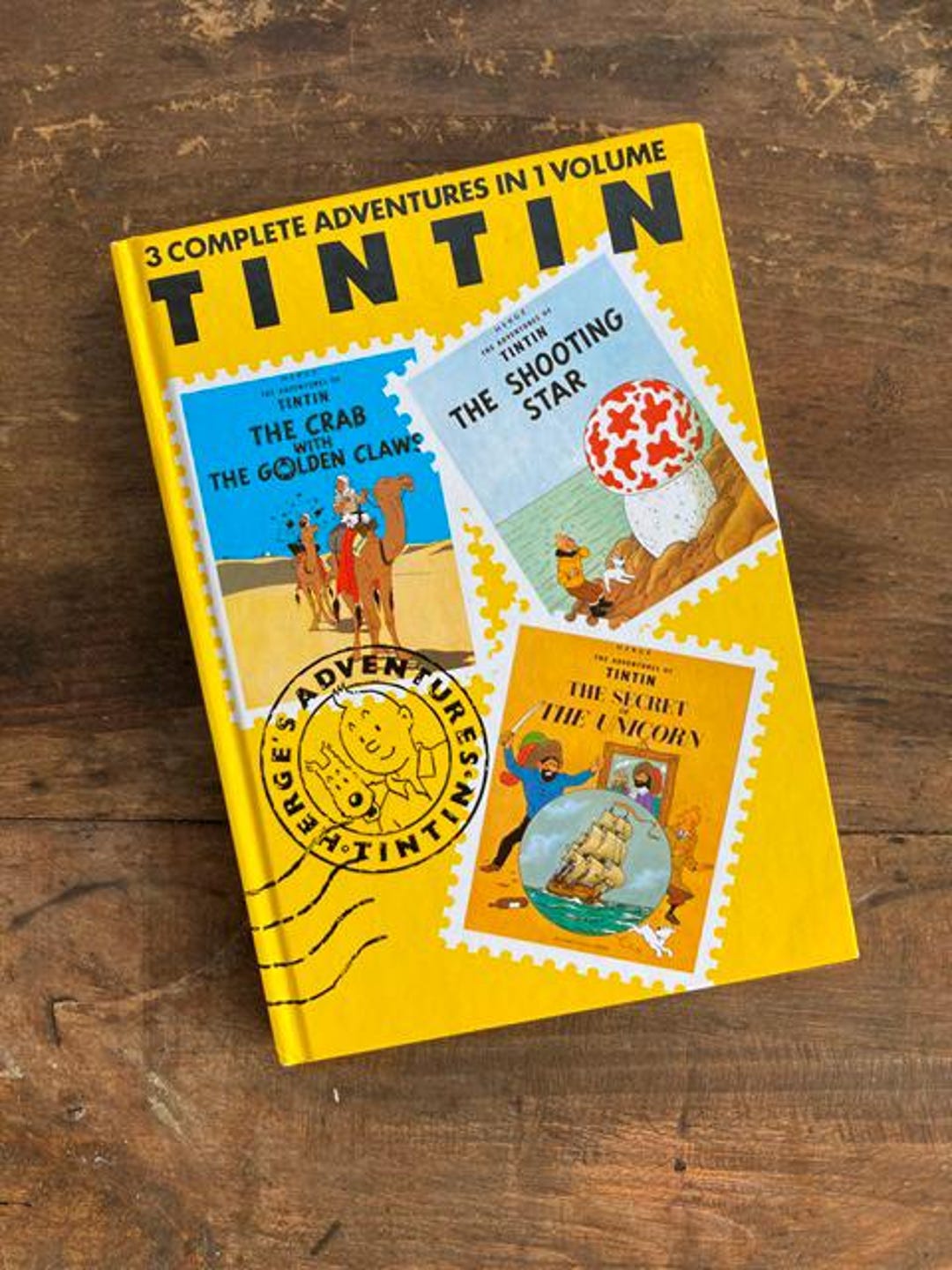 Tintin 3 Complete Adventures: the Crab With the Golden Claw, the ...