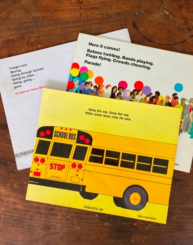 Freight Train School Bus & Parade by Donald Crews Children's Picture ...