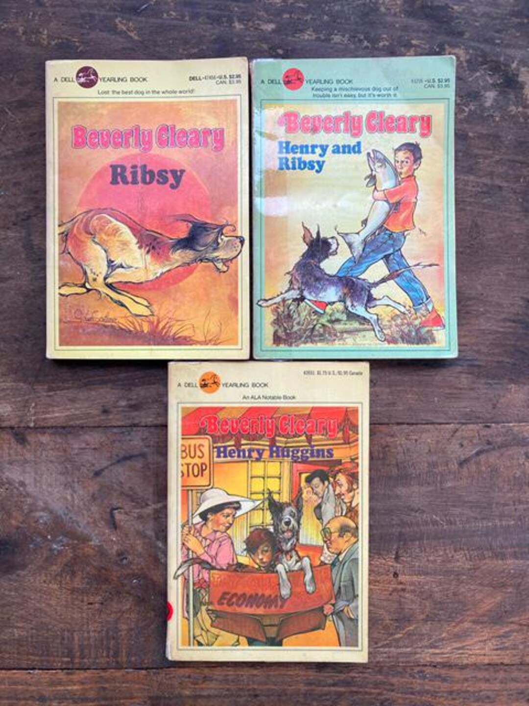 Henry Huggins, Henry and Ribsy & Ribsy by Beverly Cleary Illustrated by ...