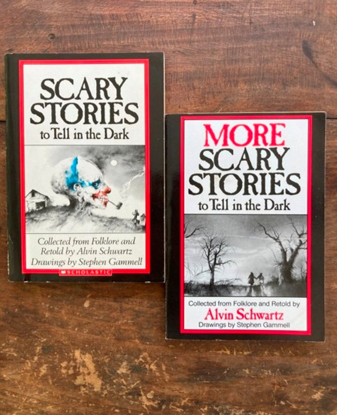 Scary Stories to Tell in the Dark & More Scary Stories by Alvin ...